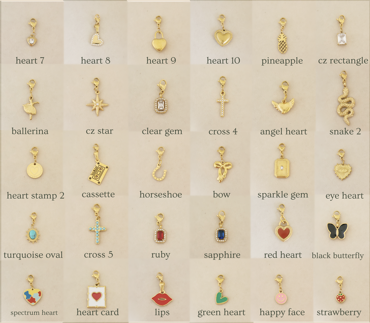 Gold Interchangeable Charm Bracelet | Going Golden