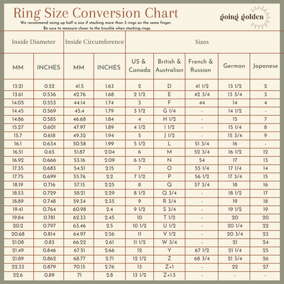 Connected Stacking Ring Set | Going Golden