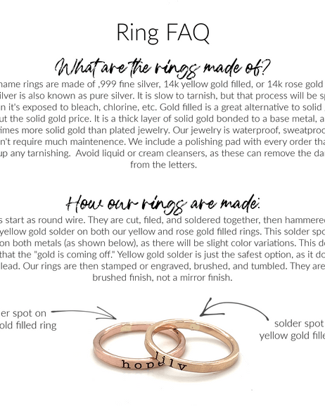 Class Ring Sets | Personalized Rings | Personalized Jewelry | Gifts