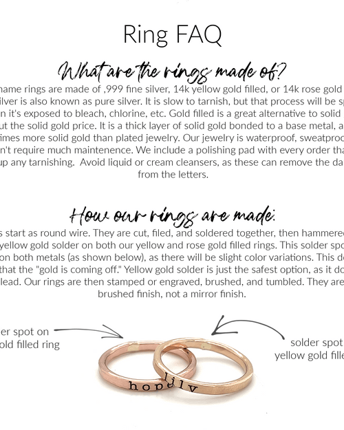 Class Ring Sets | Personalized Rings | Personalized Jewelry | Gifts