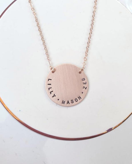 Going Golden Name Necklace | Personalized Necklace with Names | Birth ...